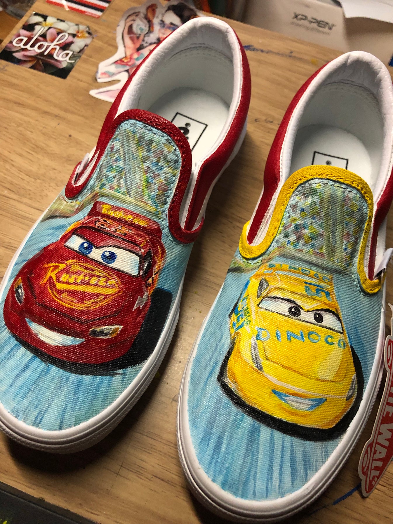 Custom Painted Shoes – Maile Cristina Artist